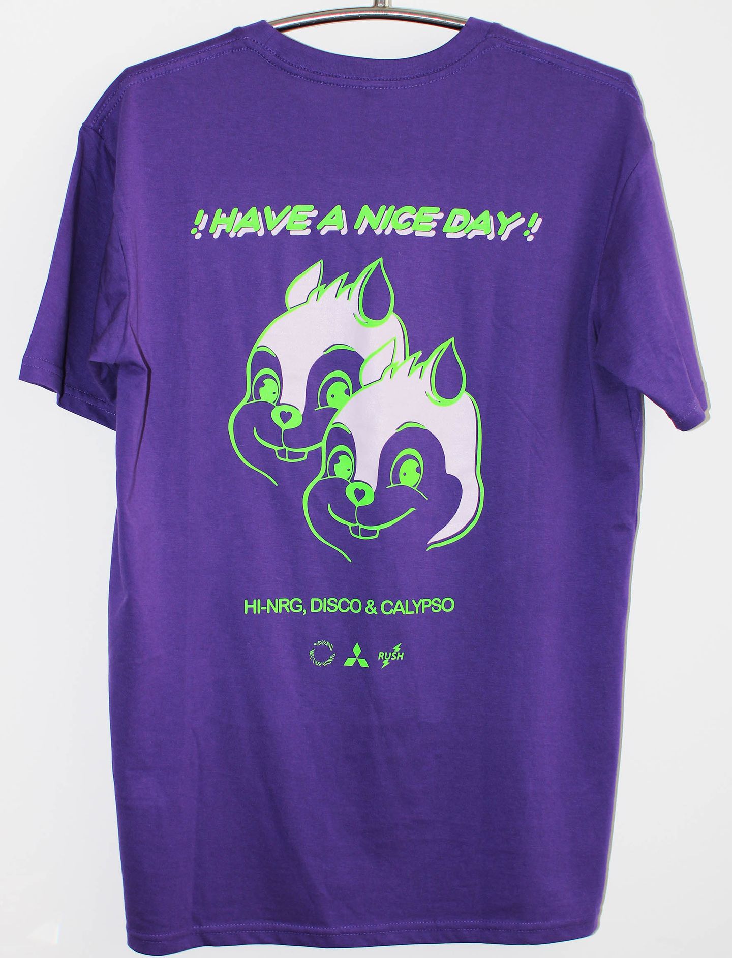 H.A.N.D. - H.A.N.D. - Rave Rats Tee - Purple - Sound Metaphors