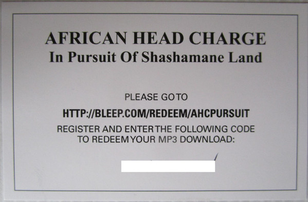 African Head Charge - In Pursuit Of Shashamane Land | On-U Sound ...