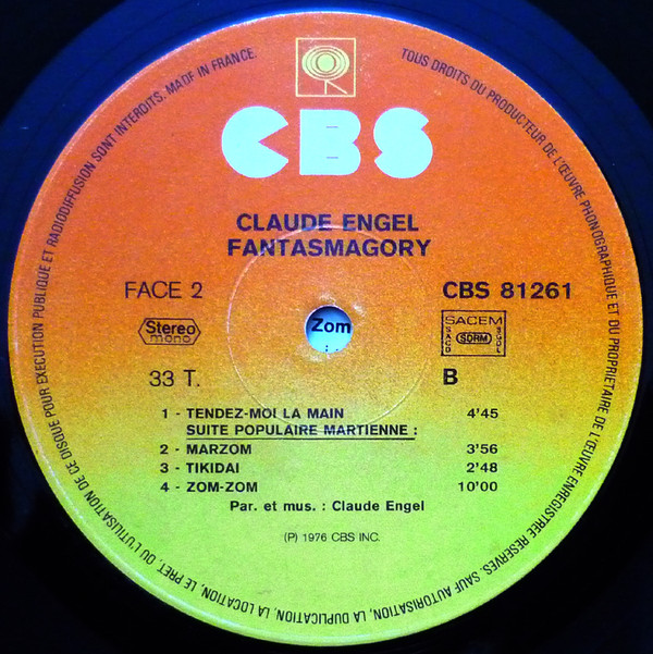 Claude Engel - Fantasmagory | CBS (81261) - Dizonord