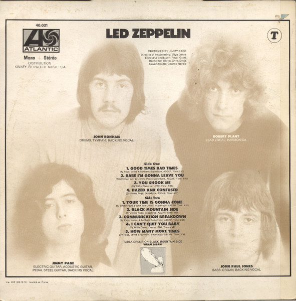 Led Zeppelin - Led Zeppelin | Atlantic (40.031) - Dizonord